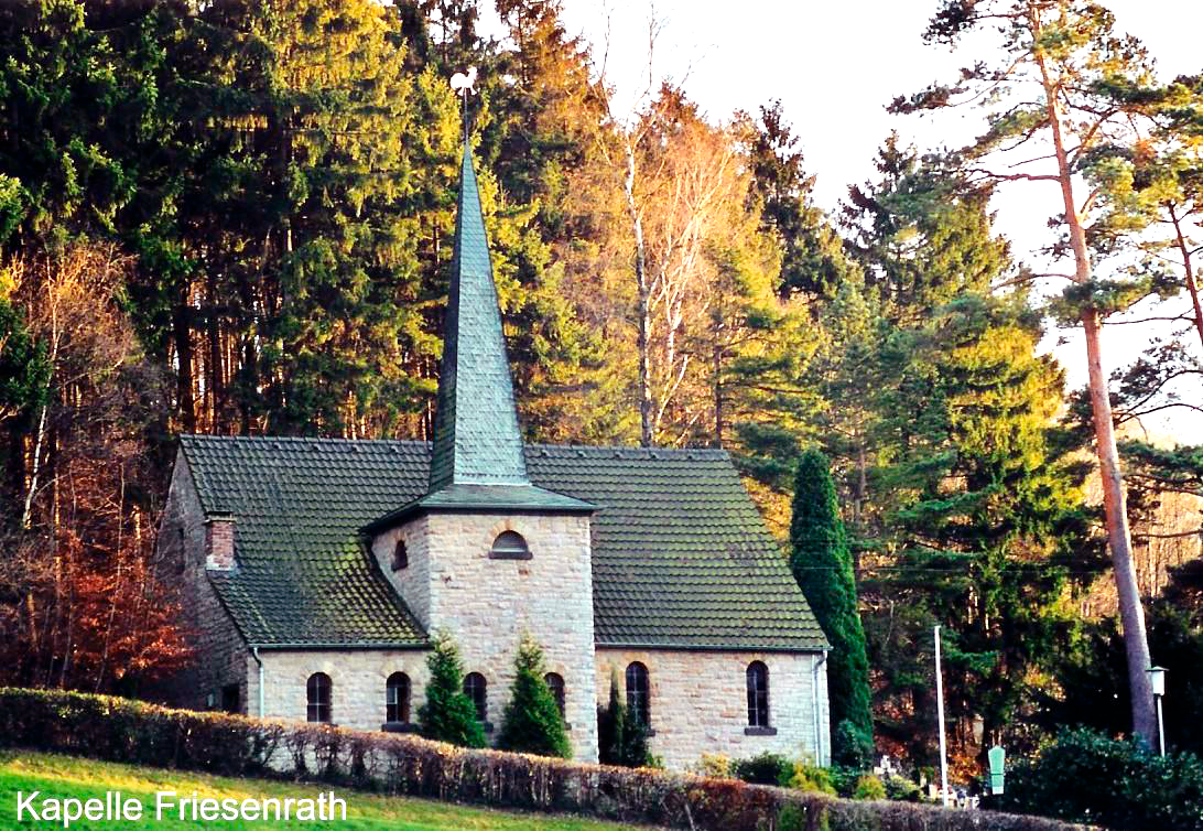 Bürger- und Geschichtsverein Hahn und Friesenrath - Friesenrath
